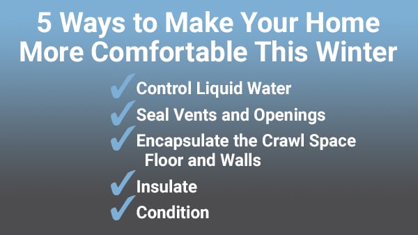 Cold Feet? How to Prepare Your Crawl Space for Winter Temperatures