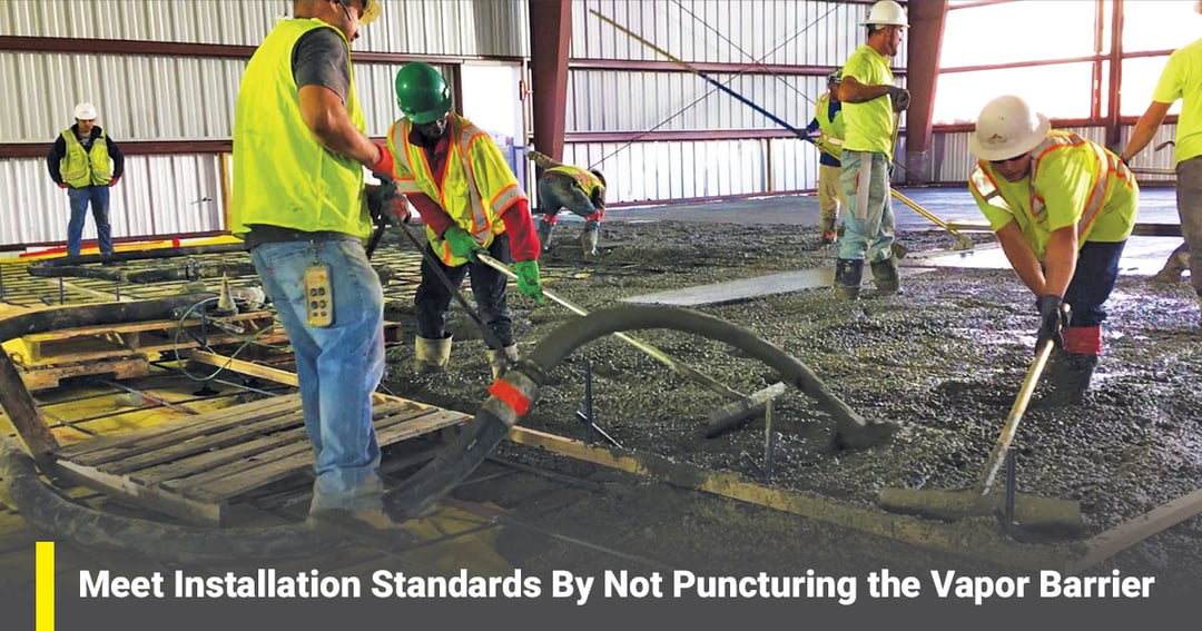 Improving Concrete Formwork Without Sacrificing Your Vapor Barrier