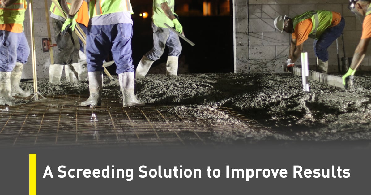 Still Wet-Screeding? 6 Money-Saving Opportunities For Slab Placement