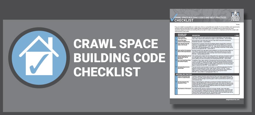 A 10-Point Checklist for Common Crawl Space Building Codes