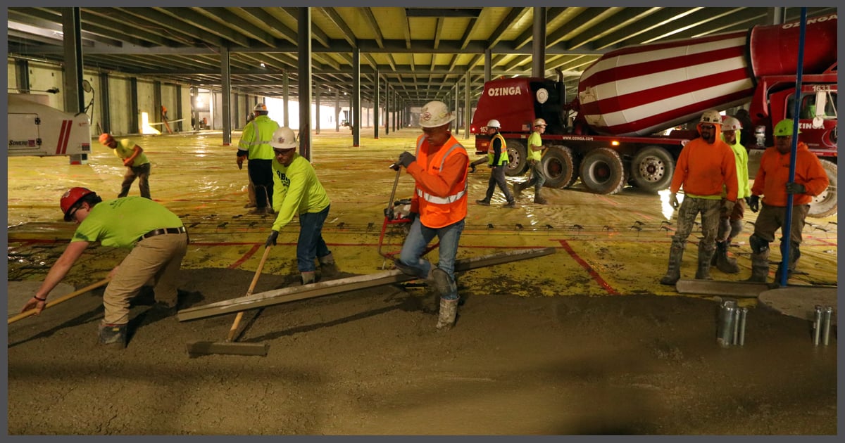 Concrete Construction Meets the High Demands of Warehouse Design