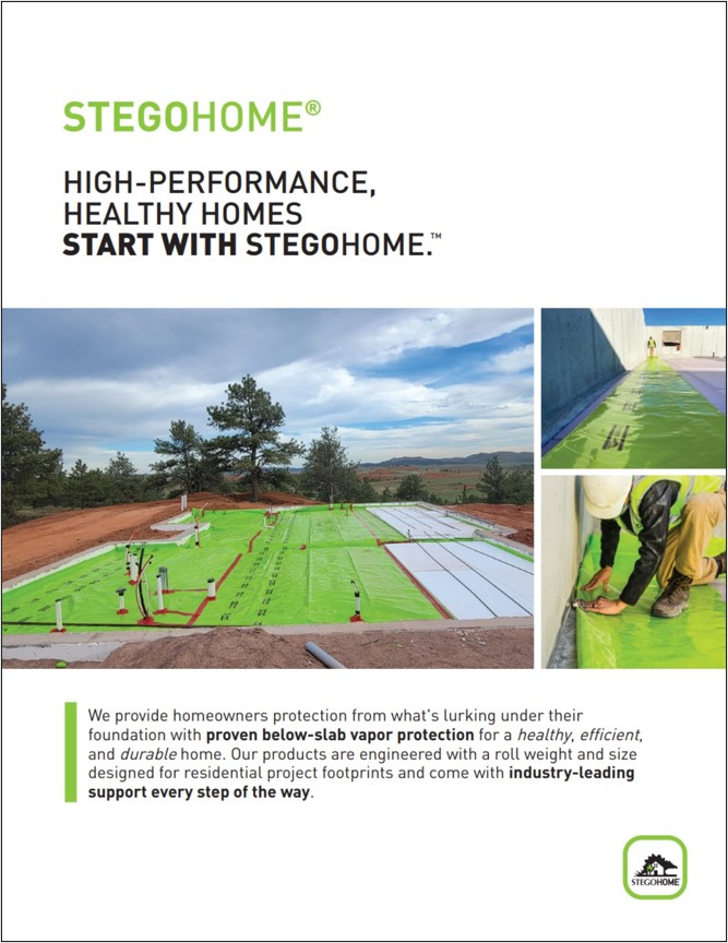 Shop StegoHome Below Slab Vapor Protection
