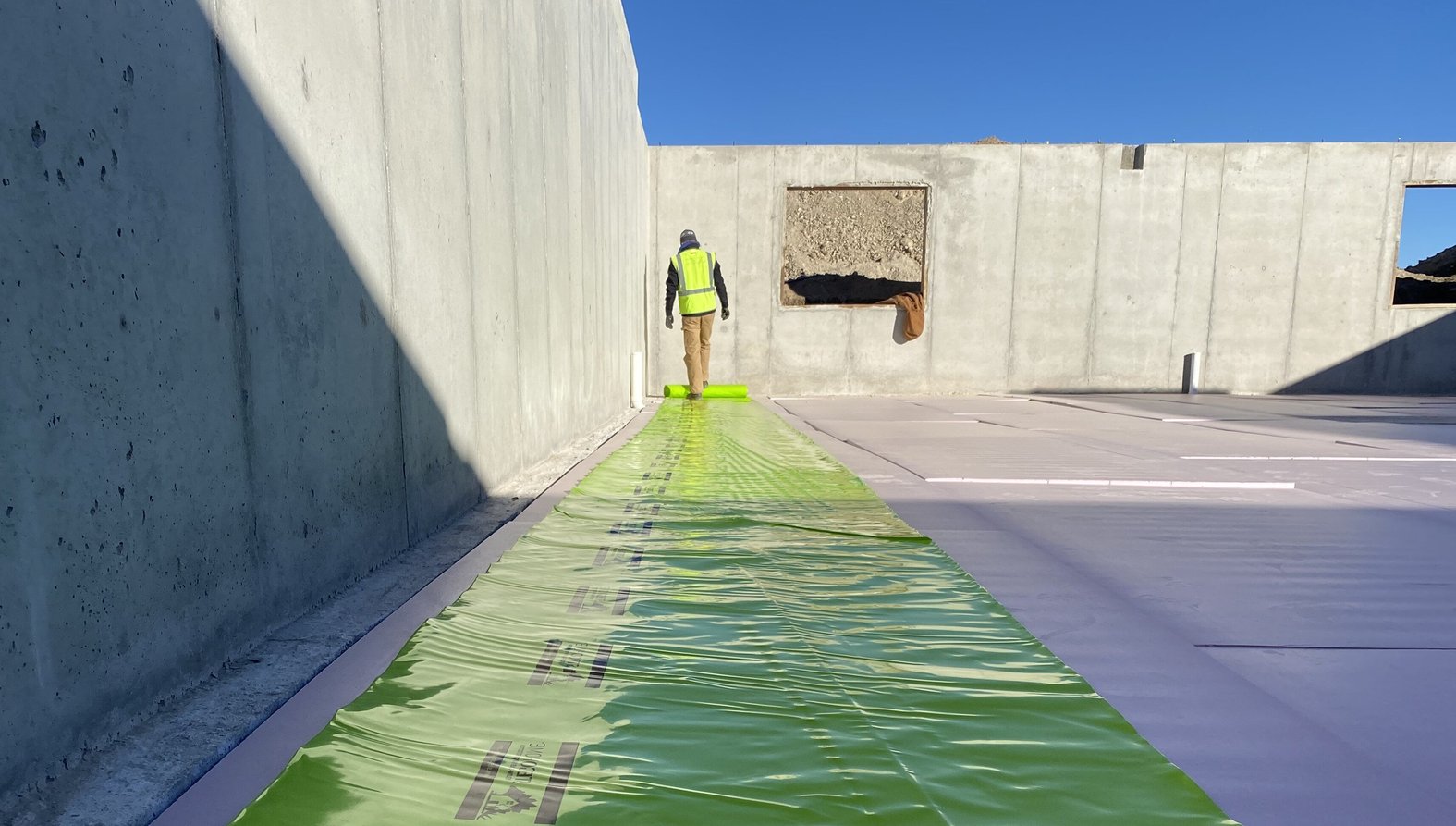 Where to Place Under-Slab Insulation? Above or Below the Vapor Barrier